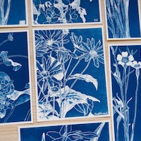 Cyanotype - Etsy UK