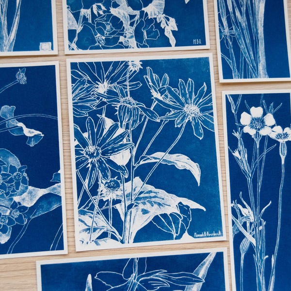 Cyanotype - Etsy