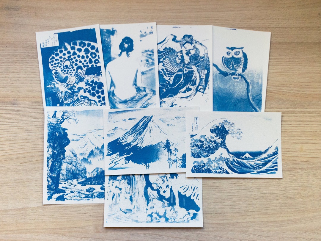 Cyanotype Stencils, Diy Craft, Cyanotype Kit Just Stencils, Cyanotype ...