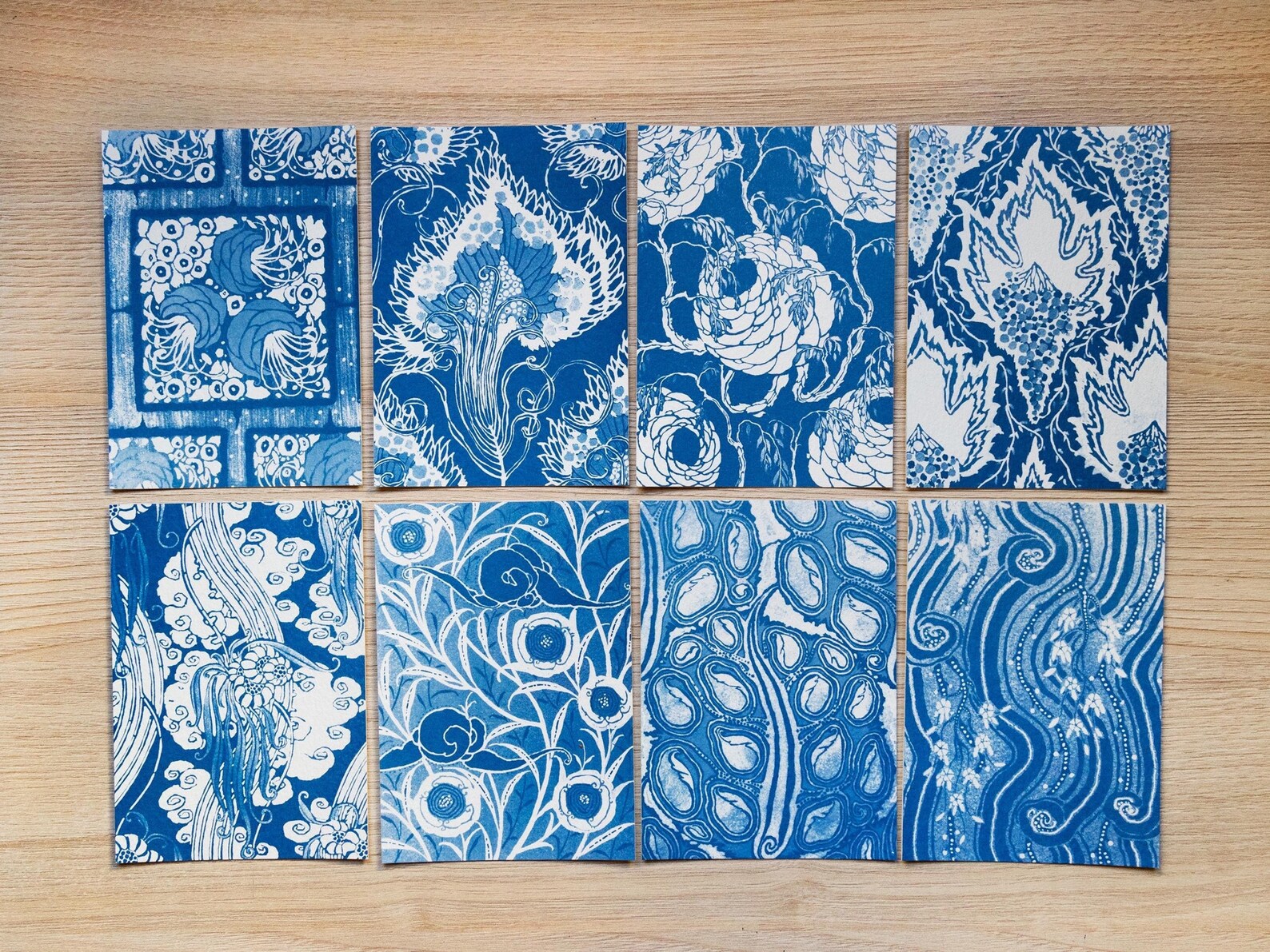 Cyanotype Stencils, Cyanotype Kit Just Stencils, Floral Patterns ...