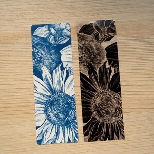 Cyanotype Stencils, Cyanotype Bookmarks, Autumn Bookmarks, Cyanotype ...