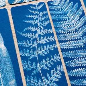 Cyanotype Stencils, Cyanotype Bookmarks, Cyanotype Negatives, Diy Craft ...