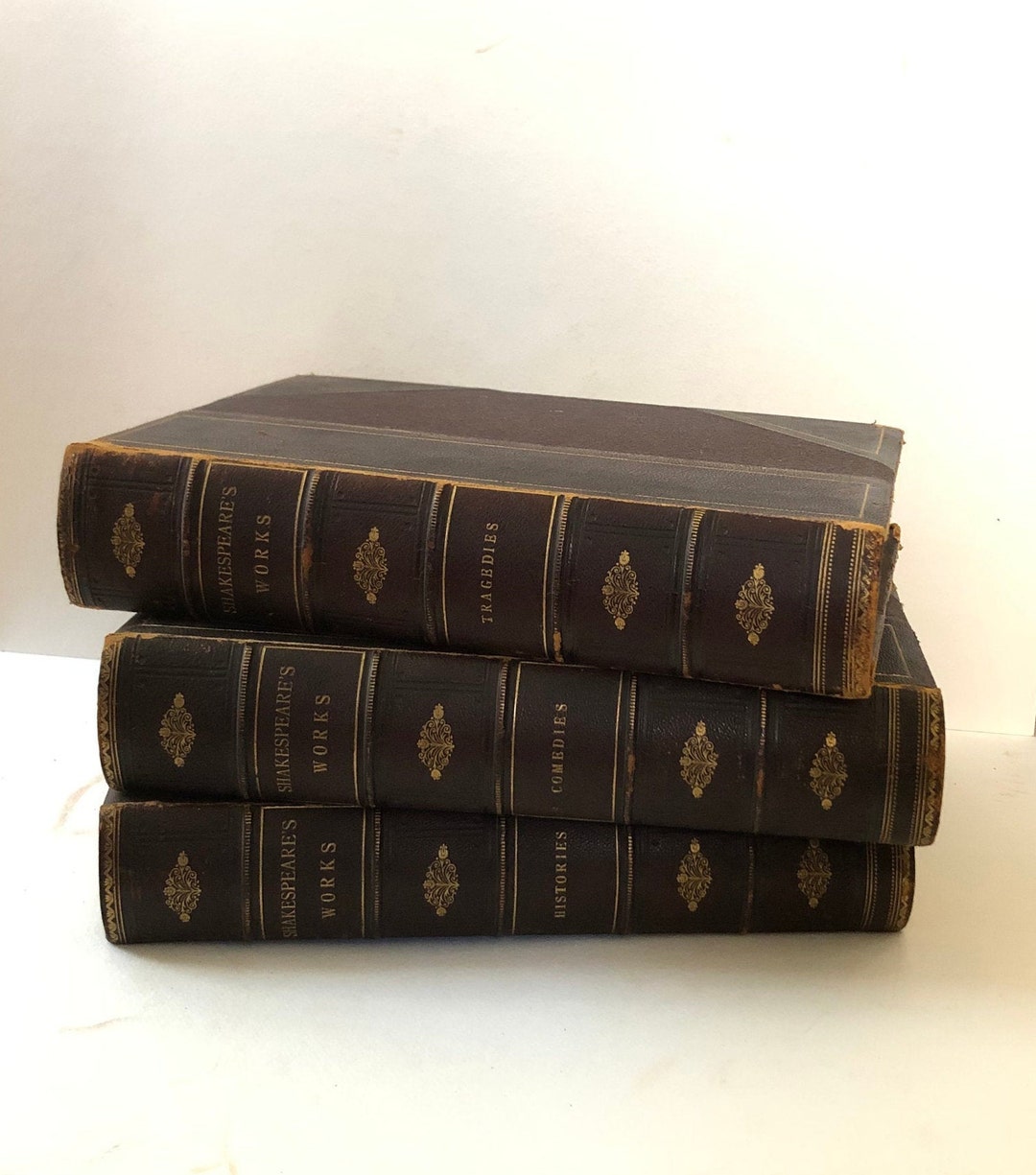 Shakespeare's Works Three Volume Book Set Tragedies Histories Comedies ...