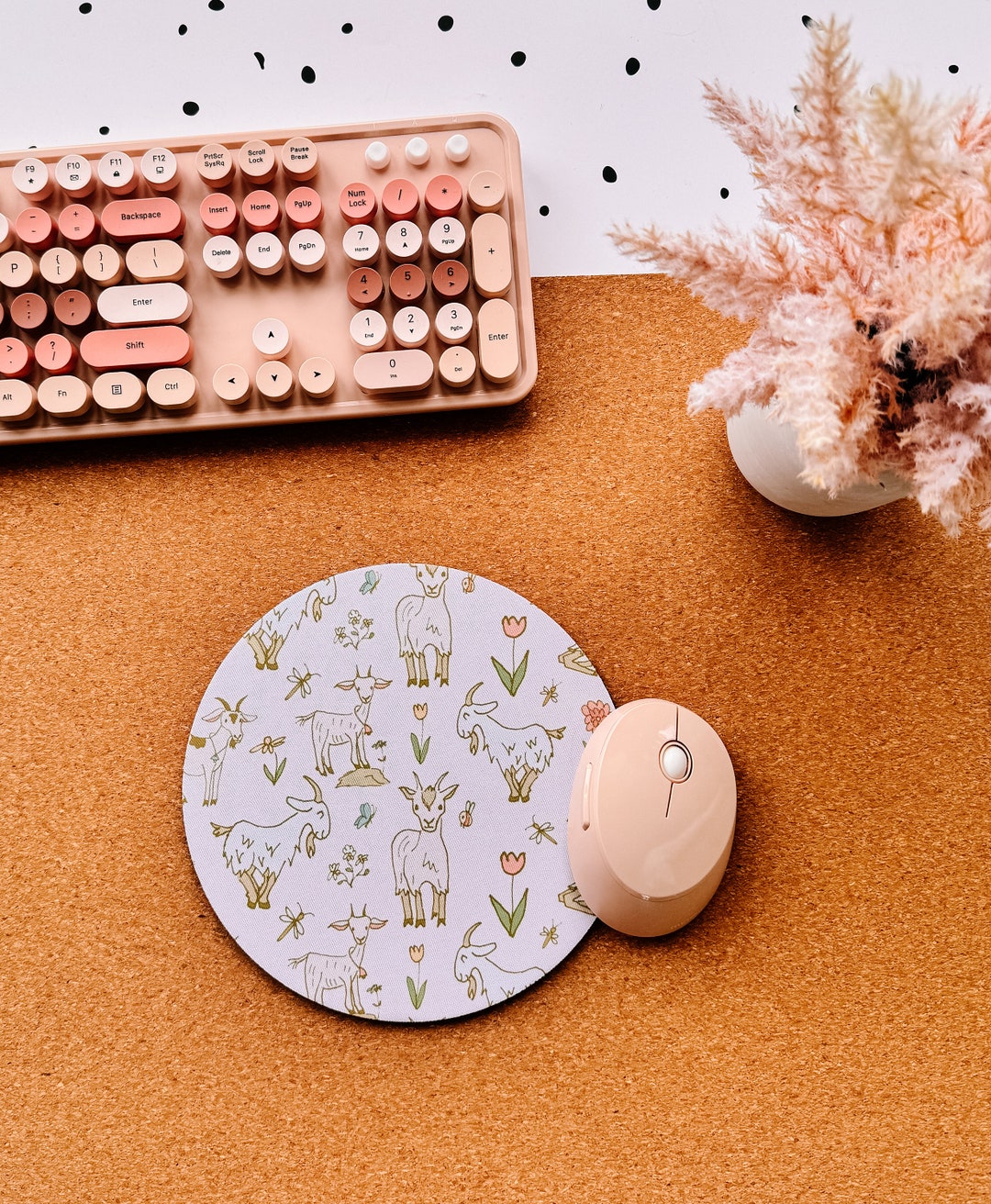 Adorable Goat Mouse Mat | Adorable Desk Accessories | Mouse Pad | Goats ...