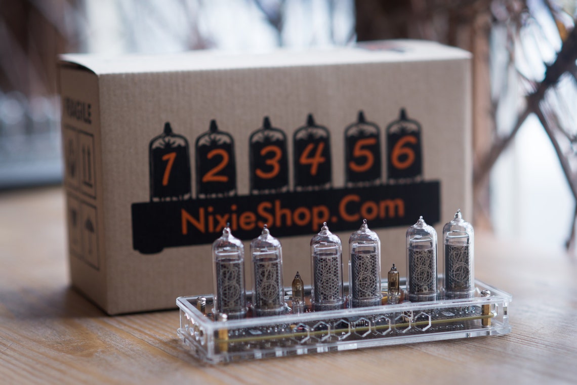 IN-14 Nixie Tube Clock Transparent Enclosure - Etsy