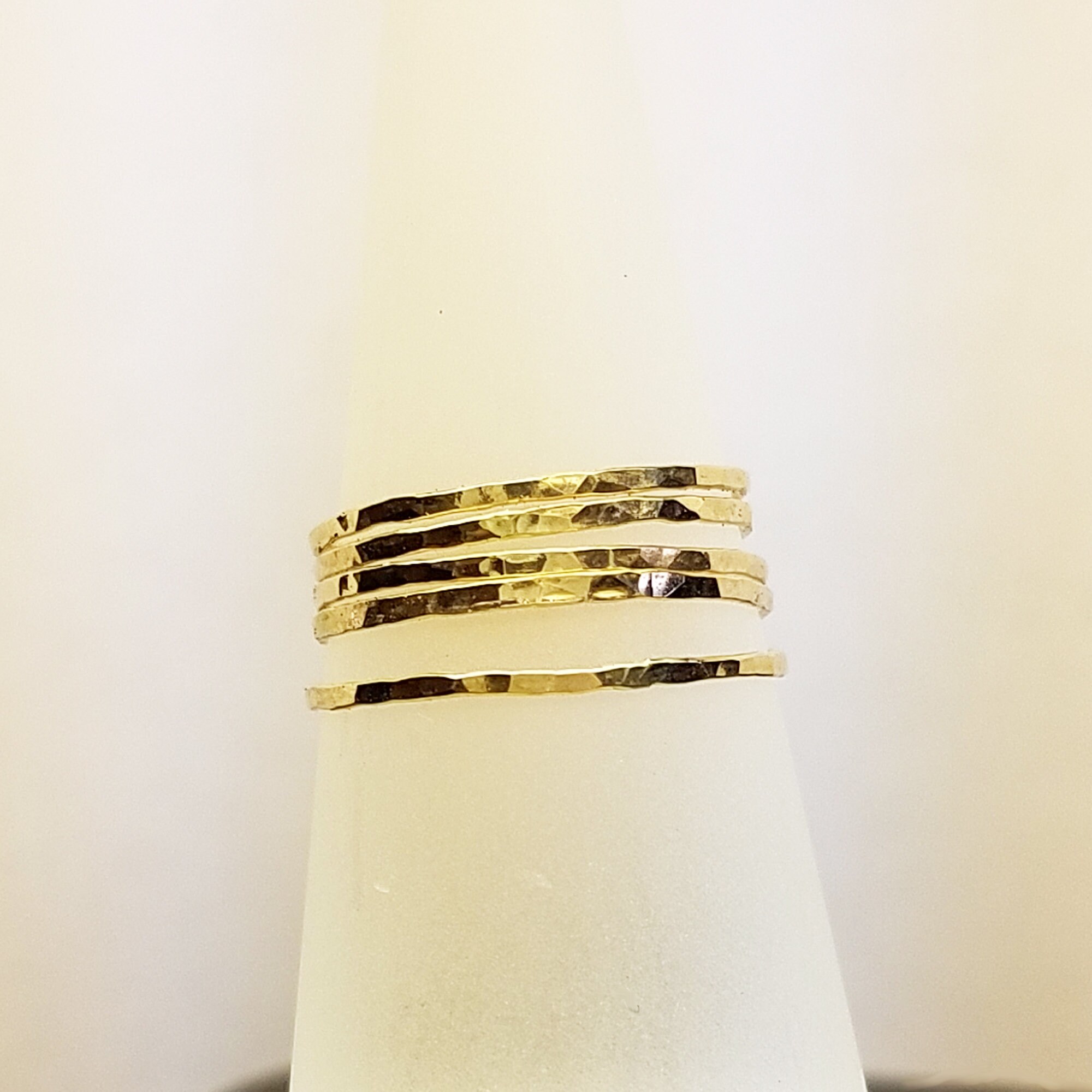 Gold Stack Ring 14k Gold Filled Ring Stack Ring Thin Gold | Etsy