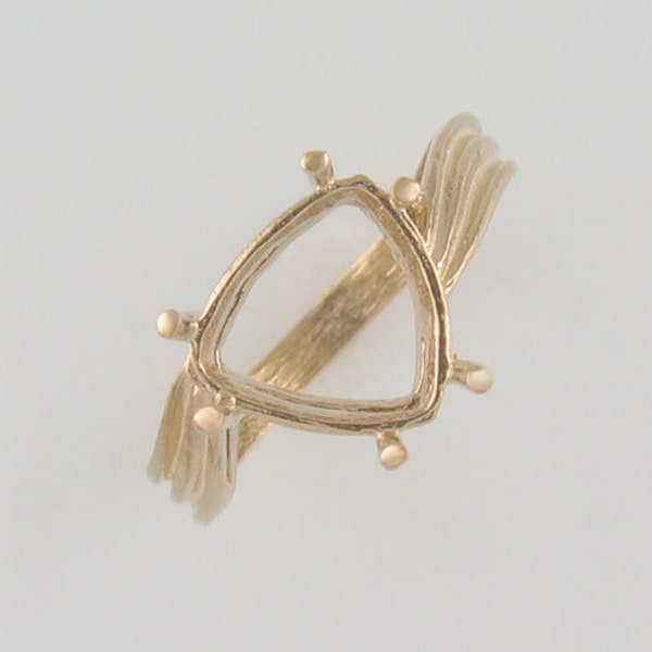 Trillion Ring - Etsy