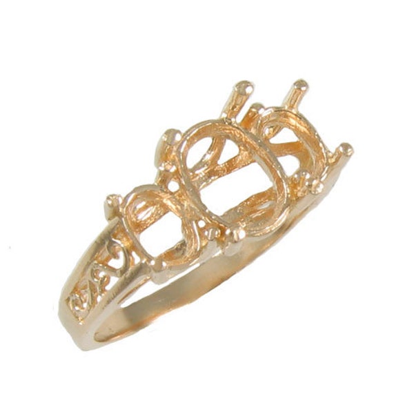 Ring Blank for Stone - Etsy