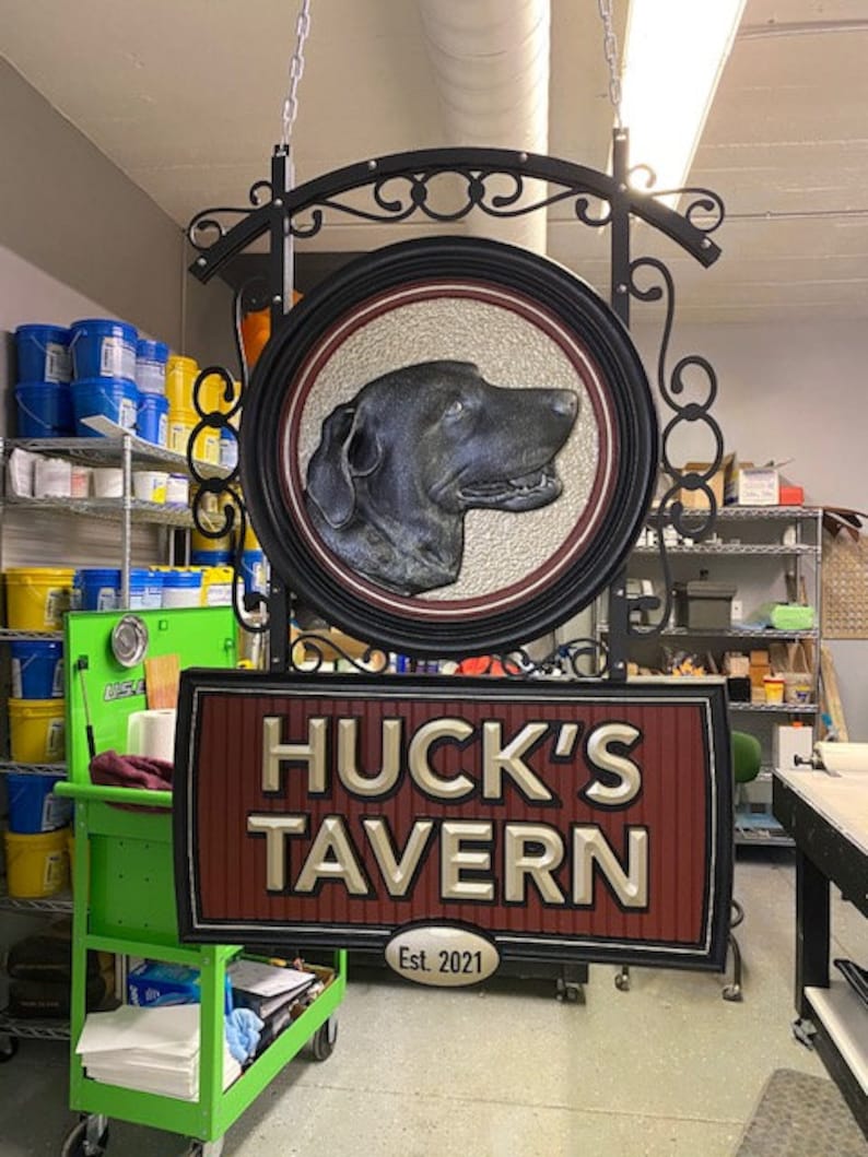 Custom Business Sign, Business Signage, HDU Sign, Carved Sign, Company ...