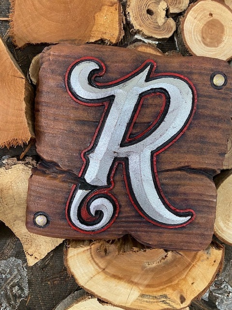3D Steampunk Letter Sign: Hand-painted Rustic Wall Art - Etsy