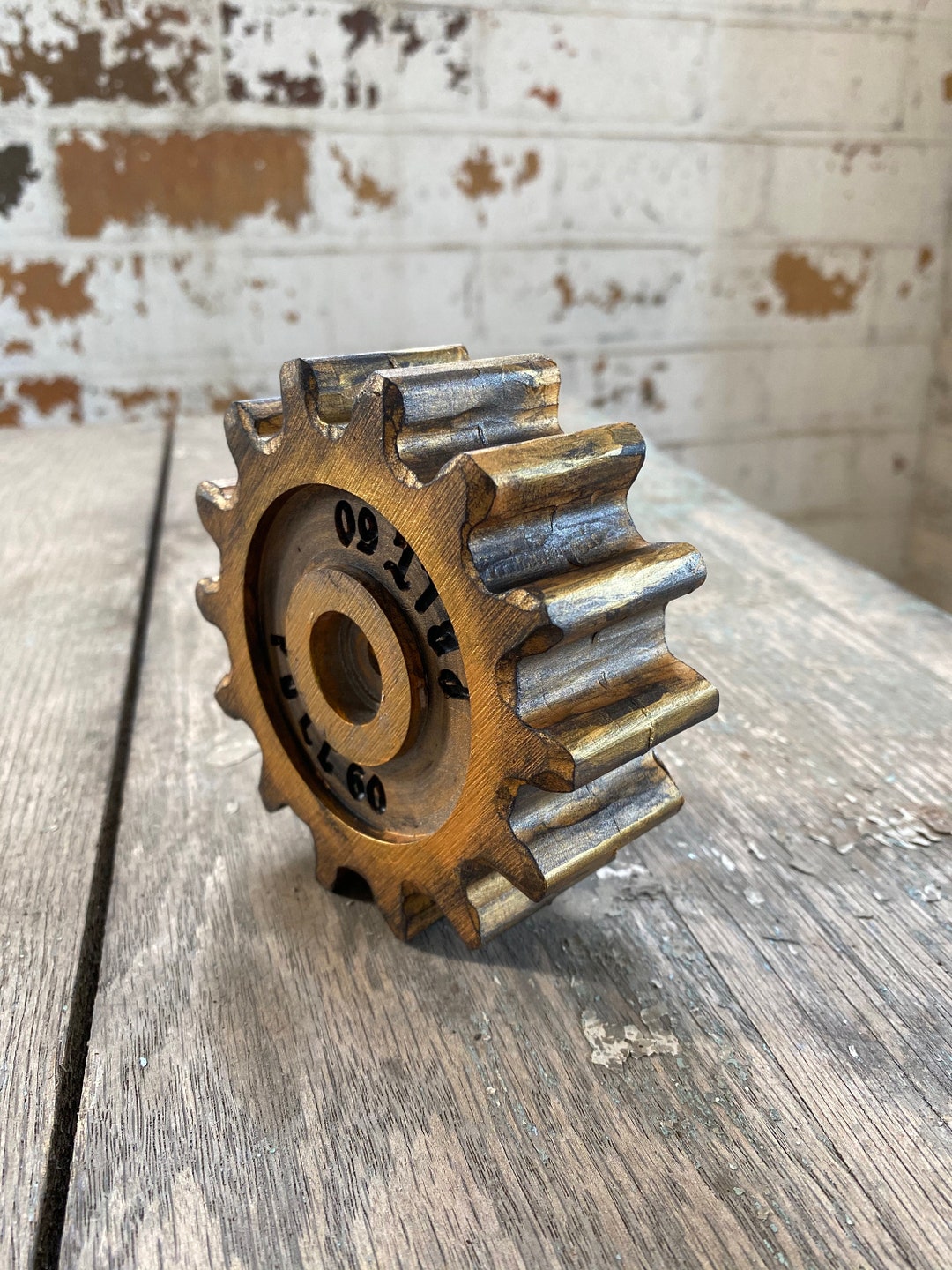 Custom Gear, Mini Gear, HDU Carved Gear, Steampunk Gear, Rustic Gear ...
