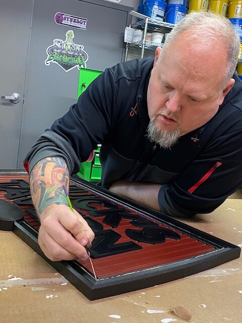 Custom Business Sign, Business Signage, HDU Sign, Carved Sign, Company ...