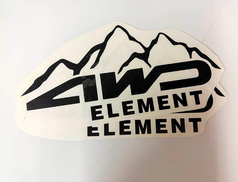 Honda Element AWD Decal Set: Realtime 4WD Vinyl Stickers - Etsy