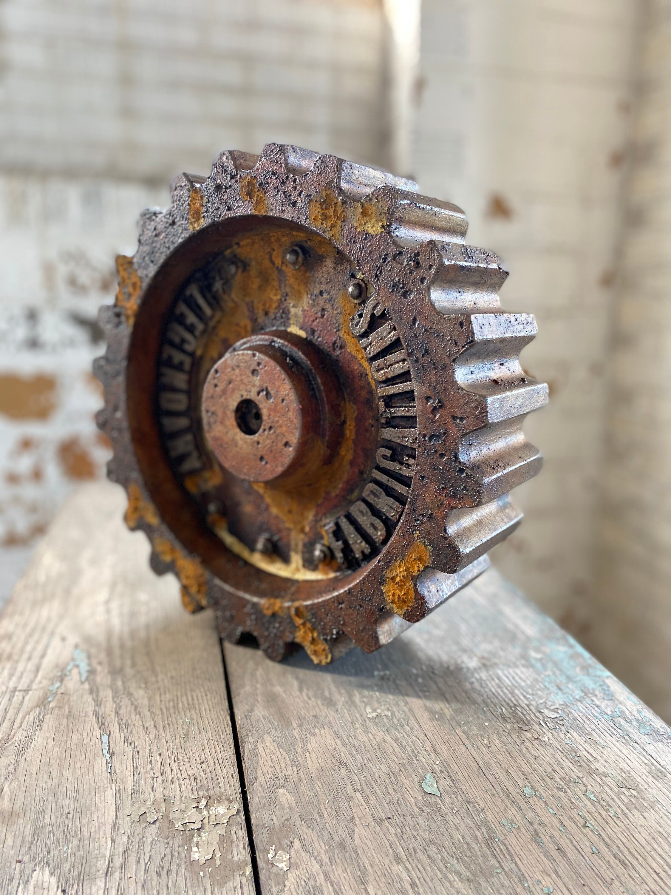 Rustic Gears Wall Art