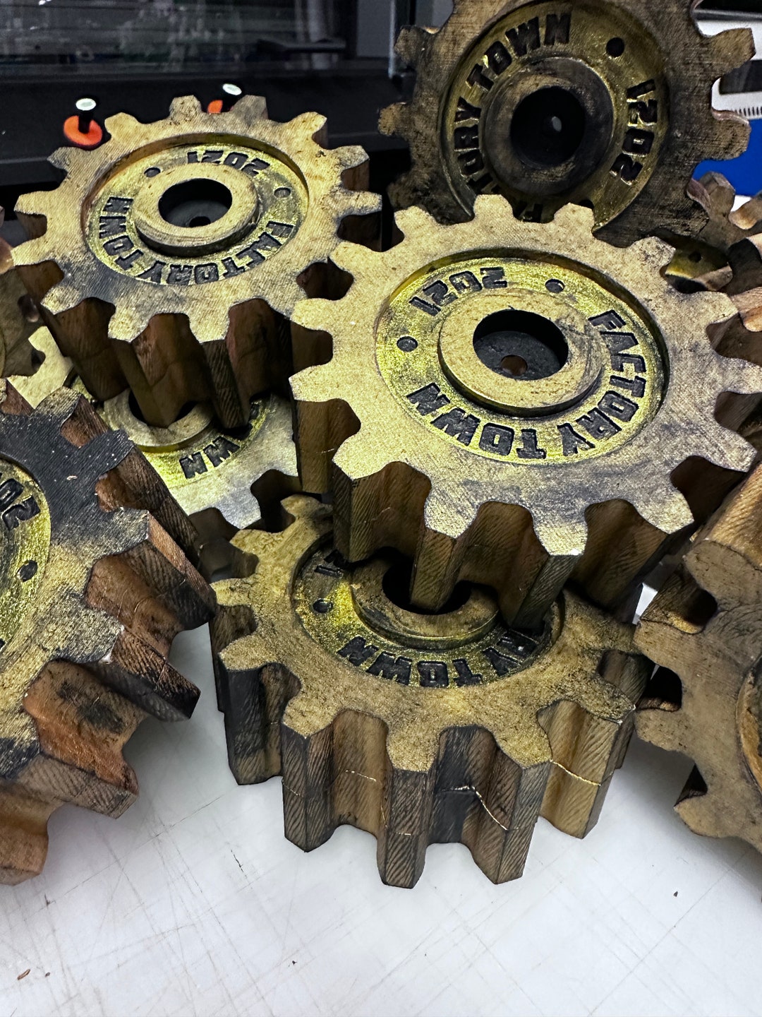 Custom Gear, Mini Gear, Industrial Gear, Steampunk Gear, Rustic Gear ...