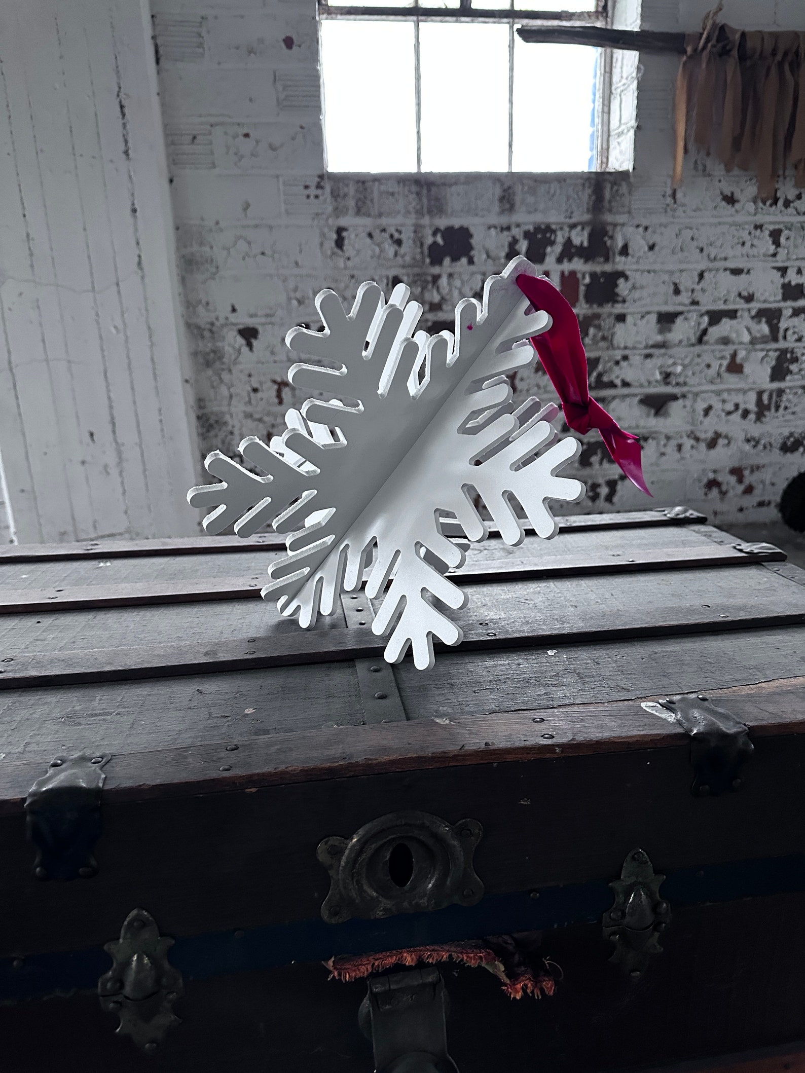 3D Outdoor Snowflakes, Snowflake, PVC Snowflakes, 13" Snowflake, 3D ...