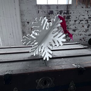 3D Outdoor Snowflakes, Snowflake, PVC Snowflakes, 13" Snowflake, 3D ...