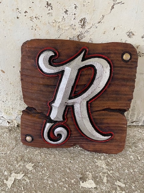 3D Steampunk Letter Sign: Hand-painted Rustic Wall Art - Etsy