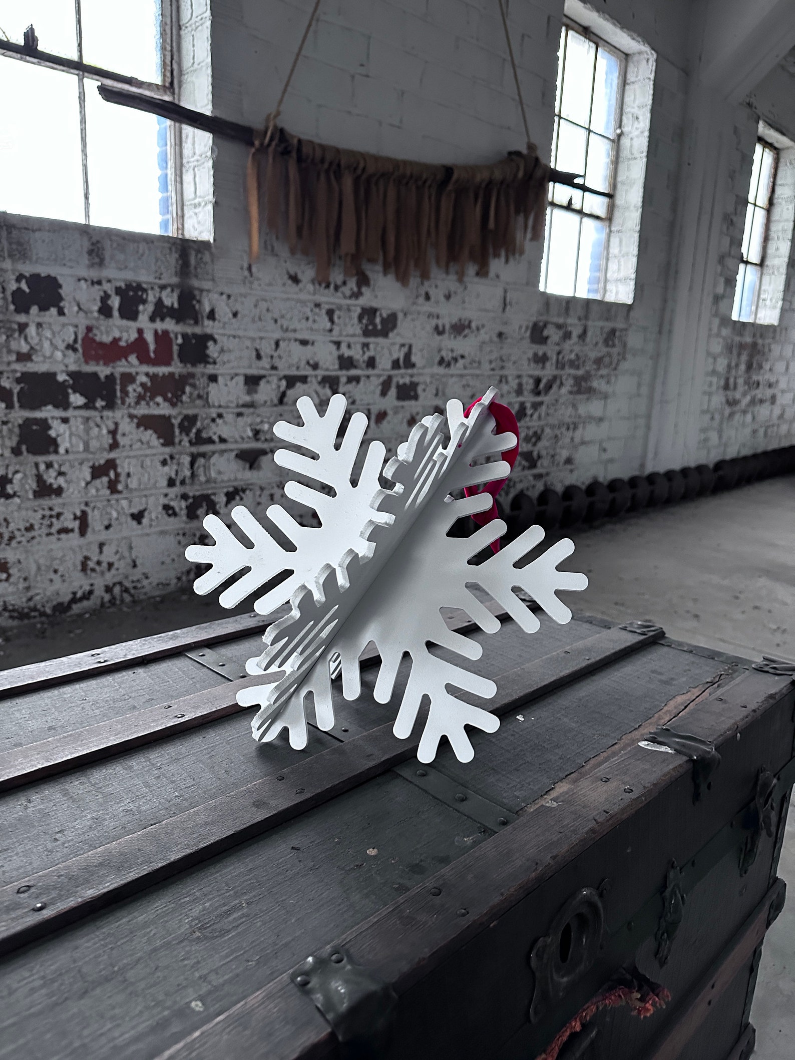 3D Outdoor Snowflakes, Snowflake, PVC Snowflakes, 13" Snowflake, 3D ...