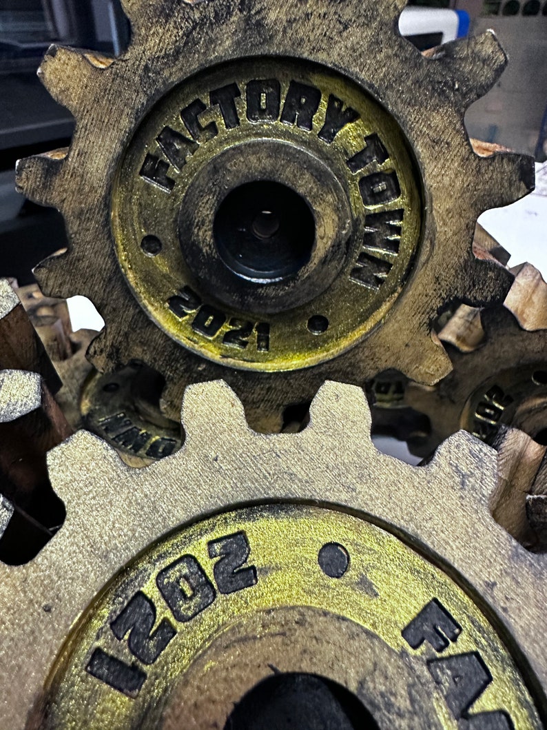 Custom Gear, Mini Gear, Industrial Gear, Steampunk Gear, Rustic Gear ...