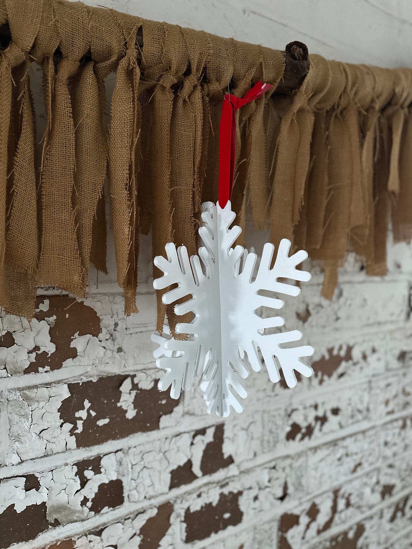 3D Outdoor Snowflakes, Snowflake, PVC Snowflakes, 13" Snowflake, 3D ...