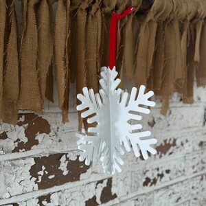 3D Outdoor Snowflakes, Snowflake, PVC Snowflakes, 13" Snowflake, 3D ...