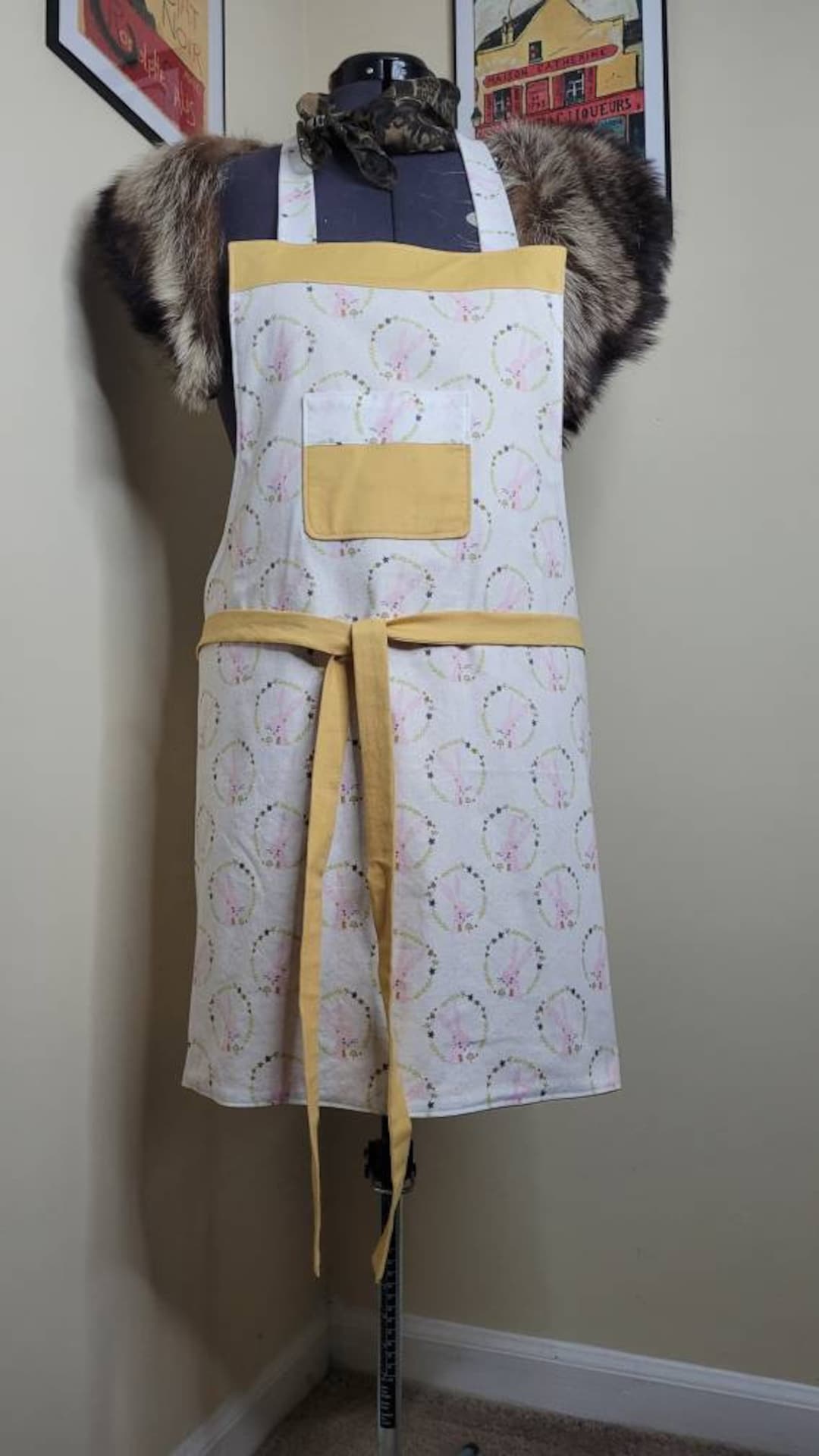 Sweet Spring Bunny Apron - Etsy