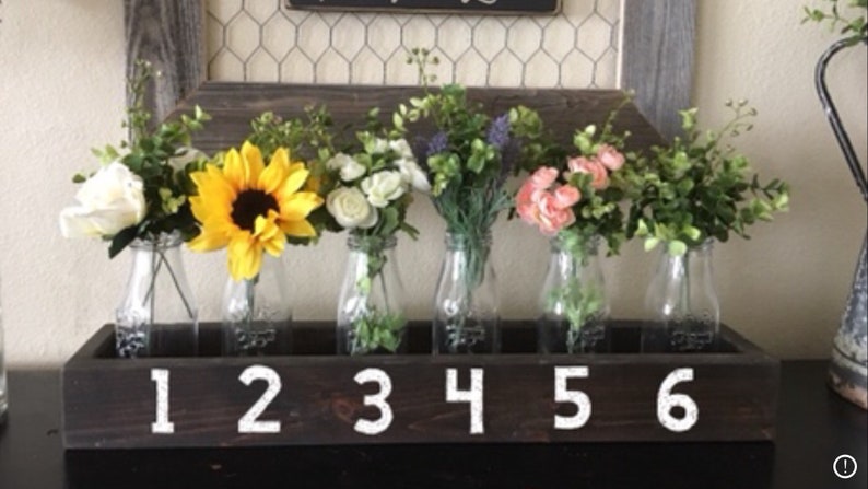 Farmhouse Decor Centerpiece Floral Rustic Mason Jar - Etsy