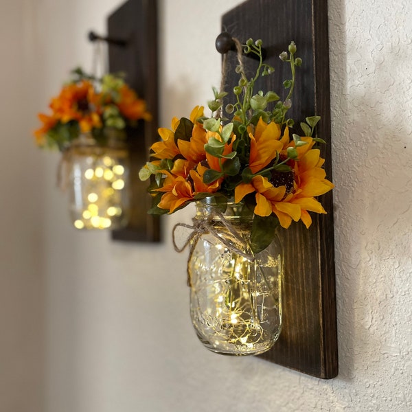 Farmhouse Sconce - Etsy