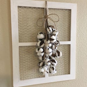 Chicken Wire Window Frame, Chicken Wire Decor, Farmhouse Wall Decor ...