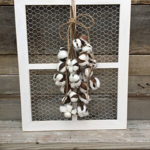 Chicken Wire Window Frame, Chicken Wire Decor, Farmhouse Wall Decor ...