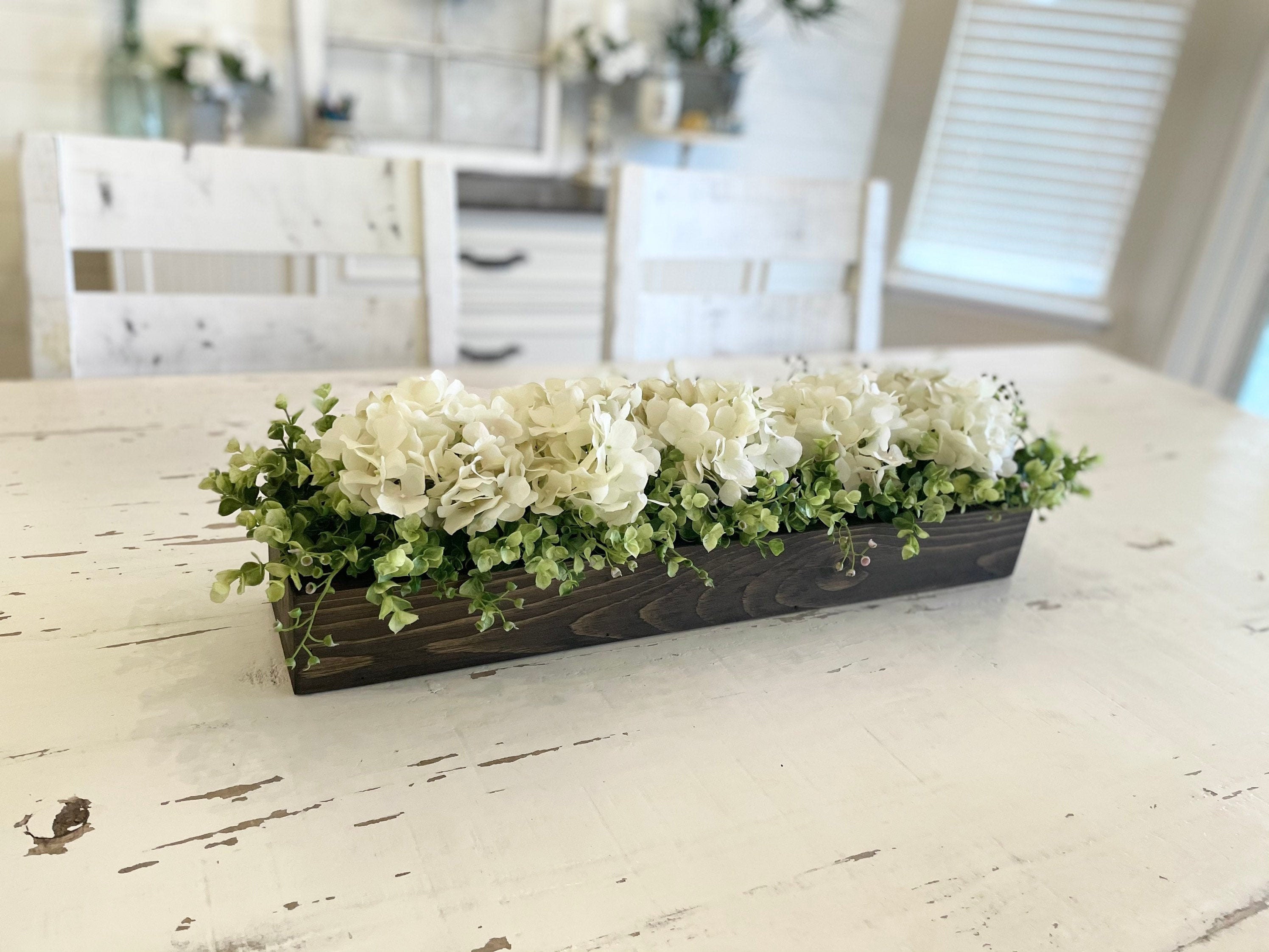 Dining Room Table Centerpiece Farmhouse Mantle Decor Rustic | Etsy