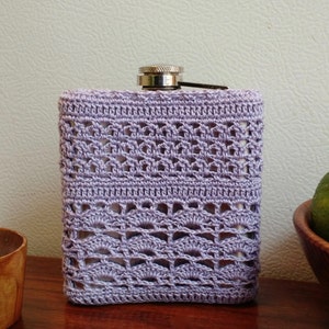 CROCHET PATTERN PDF Instant Download . Summer Fun Crocheted Flask Cozy ...