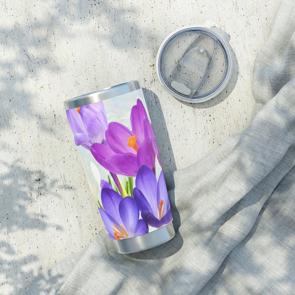 Purple Crocus - Etsy