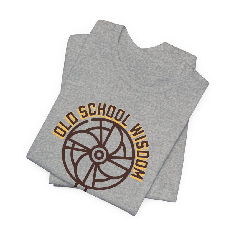 Old School Wisdom Cool as A Fan T-shirt - Etsy