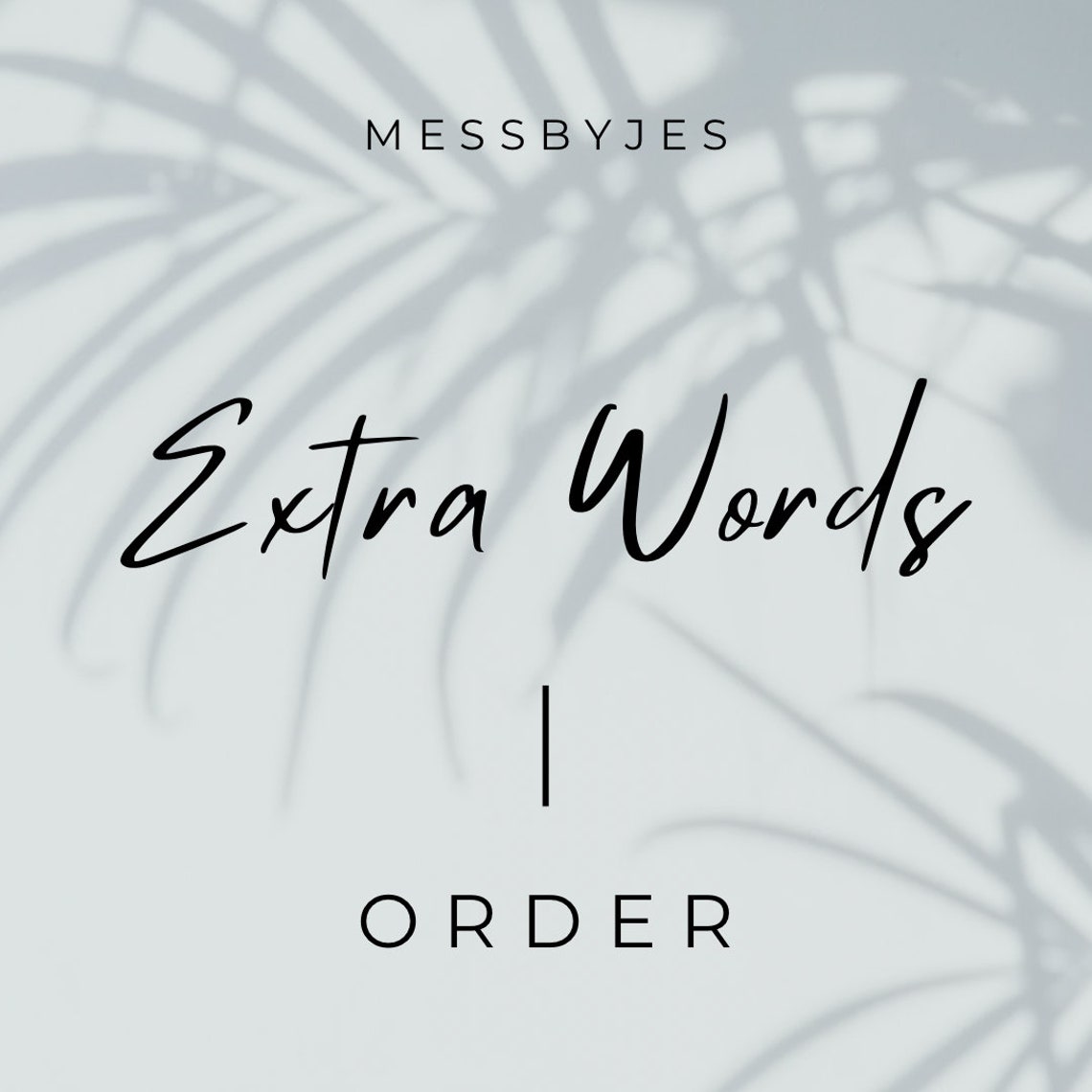 Extra Words for Watercolor Lettering - Etsy