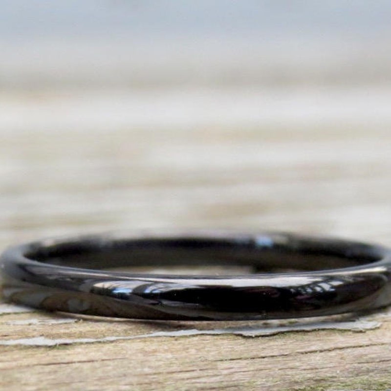 Black Ring - Etsy