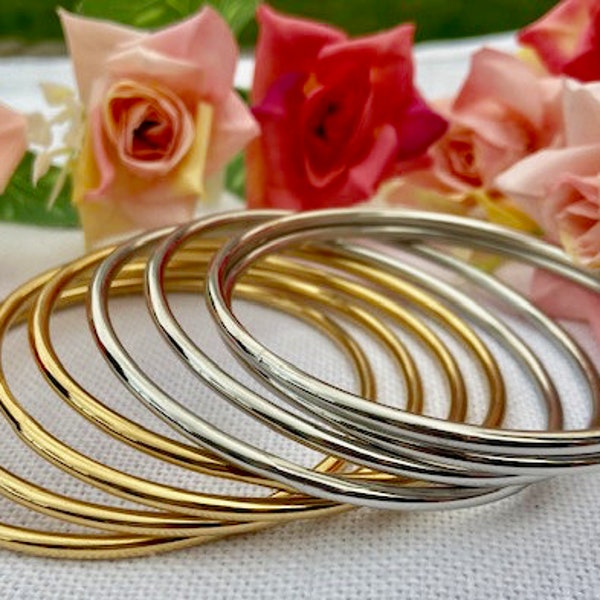 Stainless Steel Bangle - Etsy