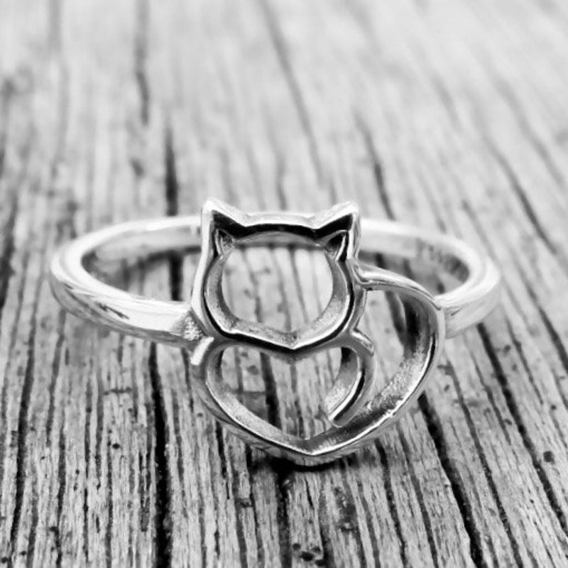 Cat Ring - Etsy