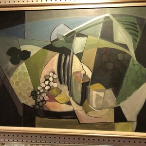 Sam Stetsons Lemons in Low Key 1974 Oil on Canvas - Etsy