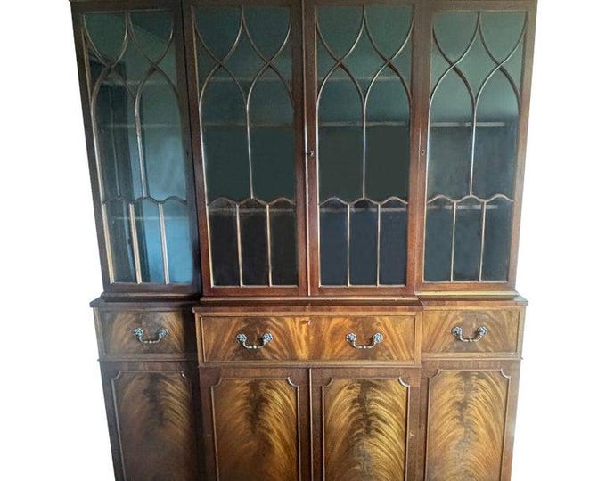 Antique English Pine Hutch/cupboard - Etsy