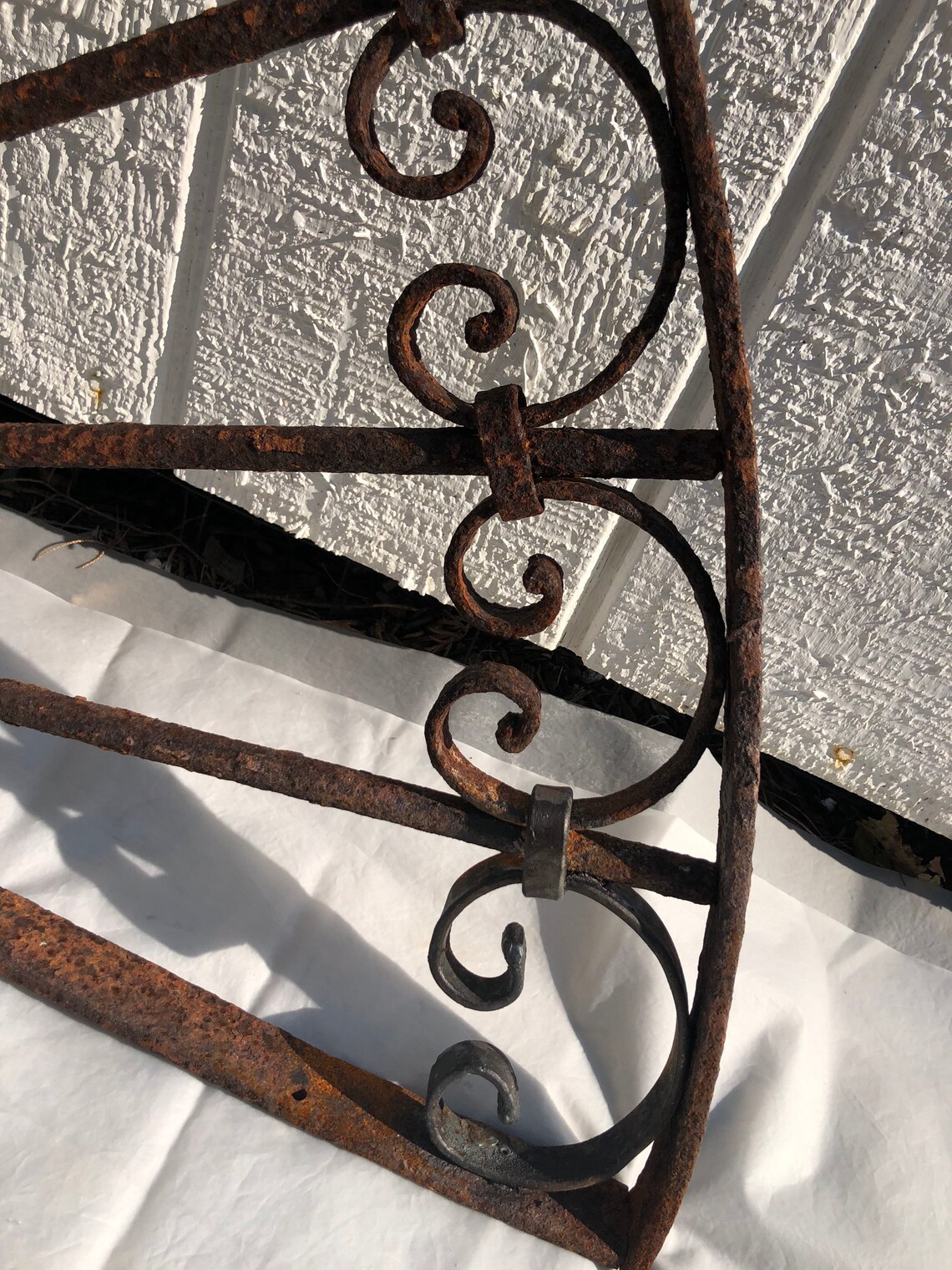 Antique Wrought Iron Decorative Transom or Window Guard - Etsy