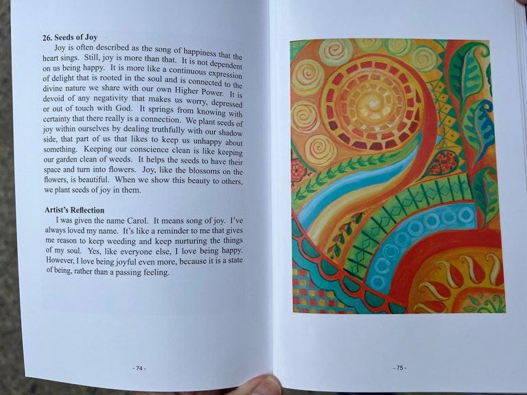 Large Yellow and Green Joy Meditation Series Painting by Carol Bertrand ...