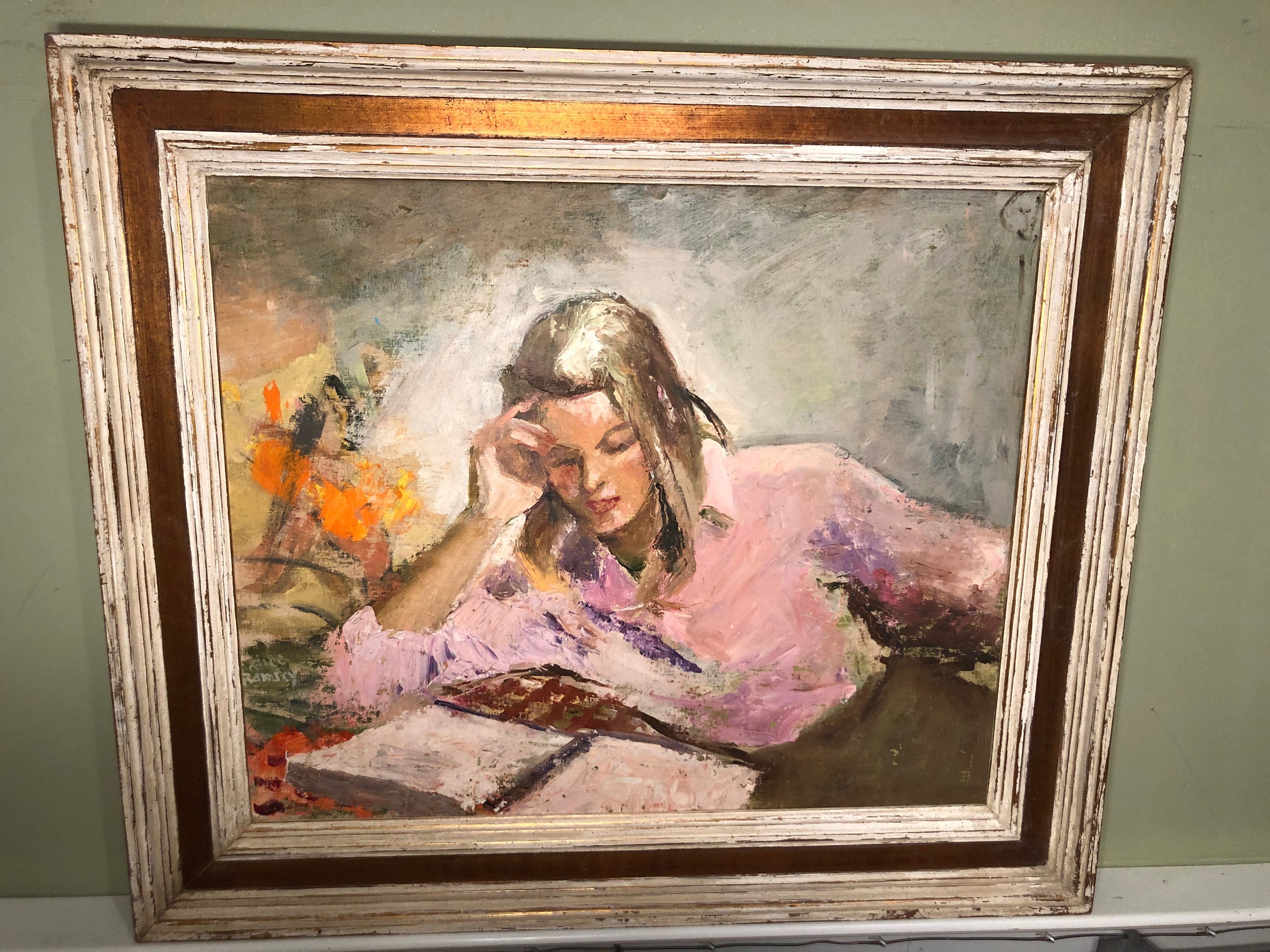 Signed Portrait of Arlene Huyler Ramsey by Alice Harvey Ramsey - Etsy