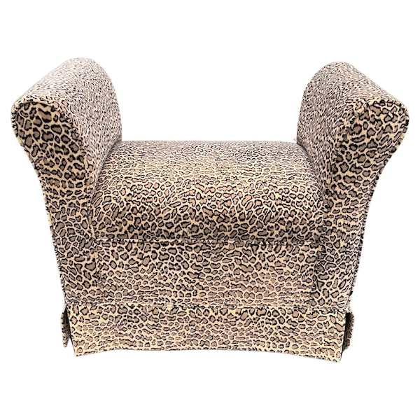 Leopard Bench - Etsy