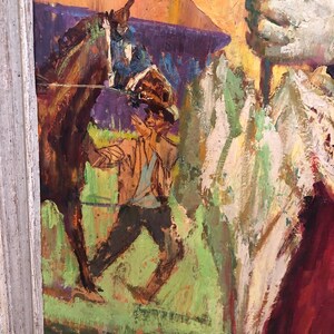 Pulp Fiction Art "before the Races" by Victor Olson - Etsy