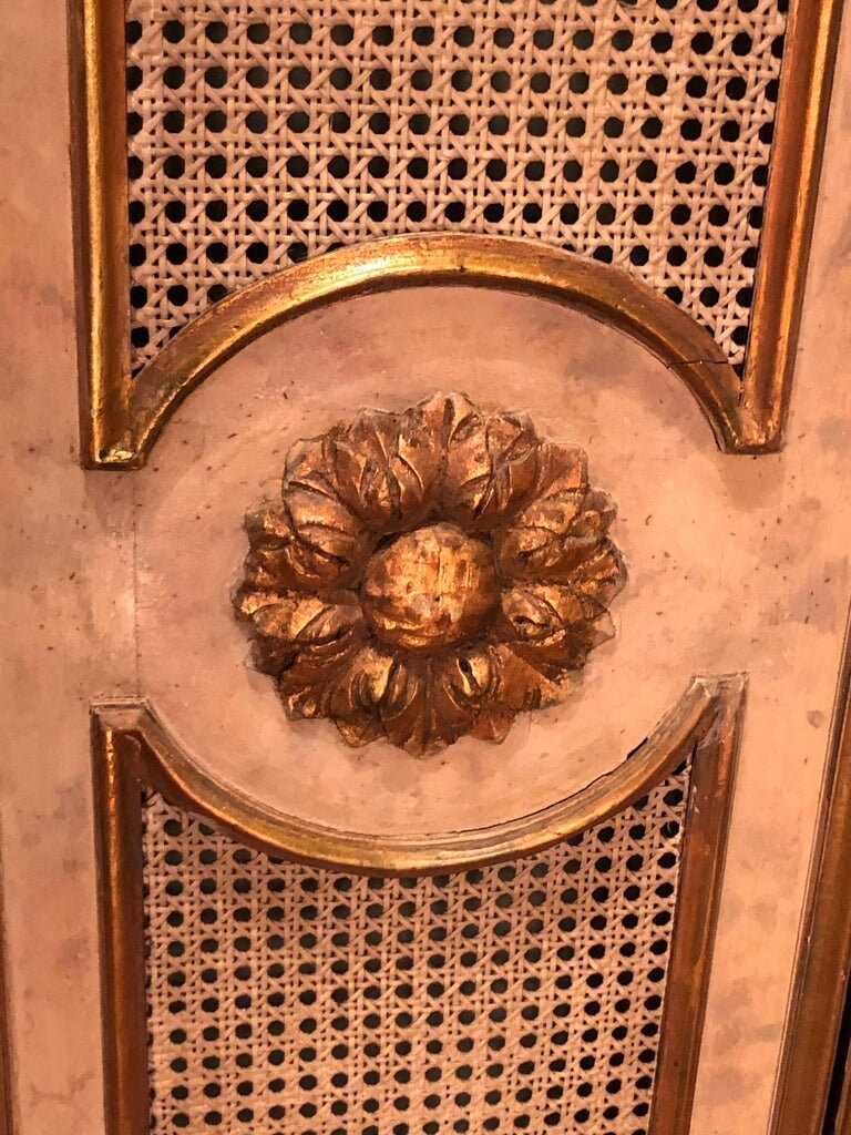 Five-paneled French Gilt Folding Screen - Etsy