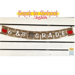 School Banner, Homeschool Banner, Teacher Banner, Homeschool Decor ...