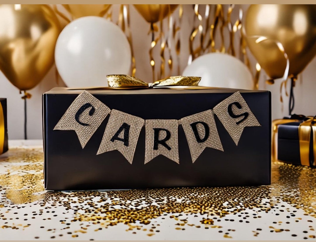 Cards Banner, Card Banner, Suitcase Banner, Mini Bunting, Wedding ...