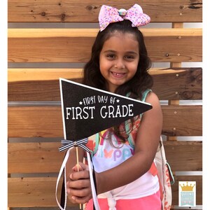 Back to School Flag, First Day of School Flag, Back to School Flag ...